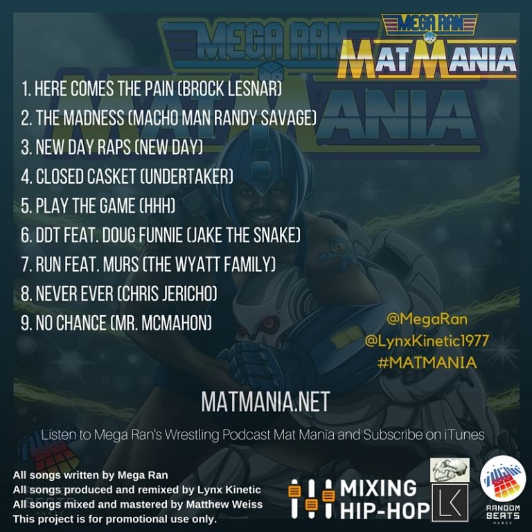 Mat Mania From Mega Ran is Out Now | Toonami Faithful